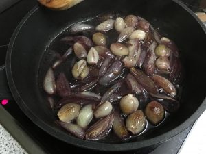 Rotweinschalotten Rezept | Schalotten in Rotwein Reduktion