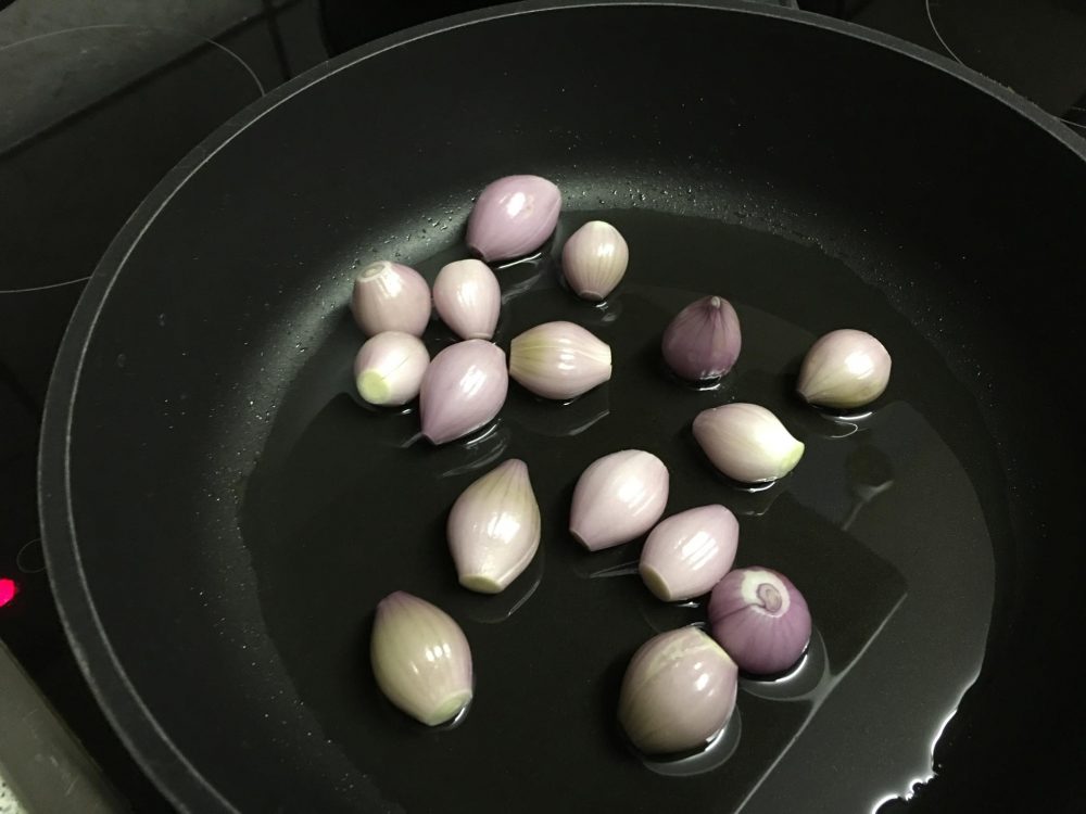 Rotweinschalotten Rezept | Schalotten in Rotwein Reduktion